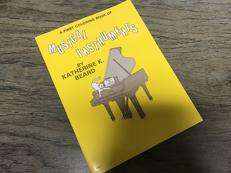 My First Coloring Book of Musical Instruments | Reverb