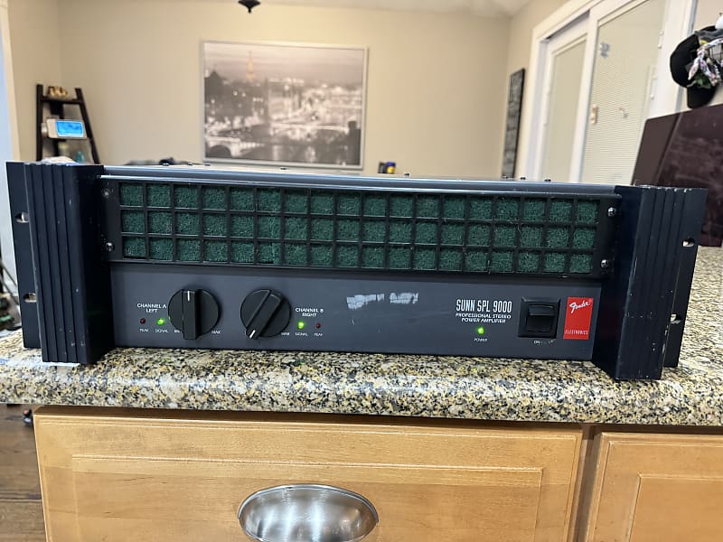 Fender Sunn SPL 9000 Professional Stereo Power Amplifier PA | Reverb