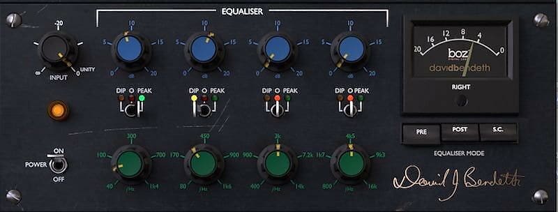 New Boz Digital Labs +10dB Equalizer Virtual Processor | Reverb
