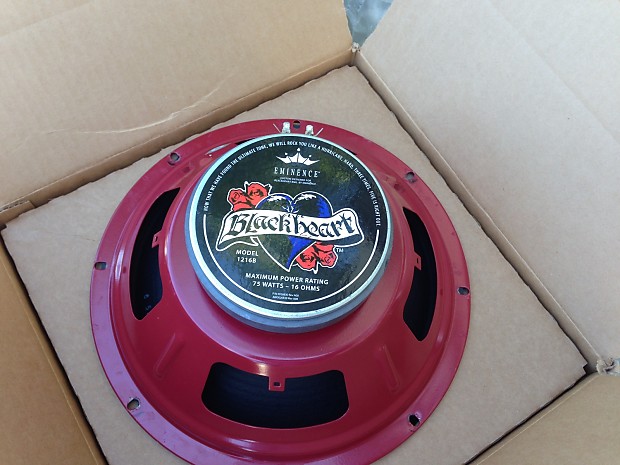 Eminence 12" 16 ohm 75 Watt Speaker from Blackheart 112 | Reverb