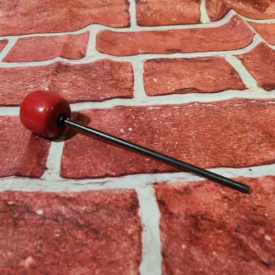 Danmar Bass Drum Beater Wood- Red | Reverb