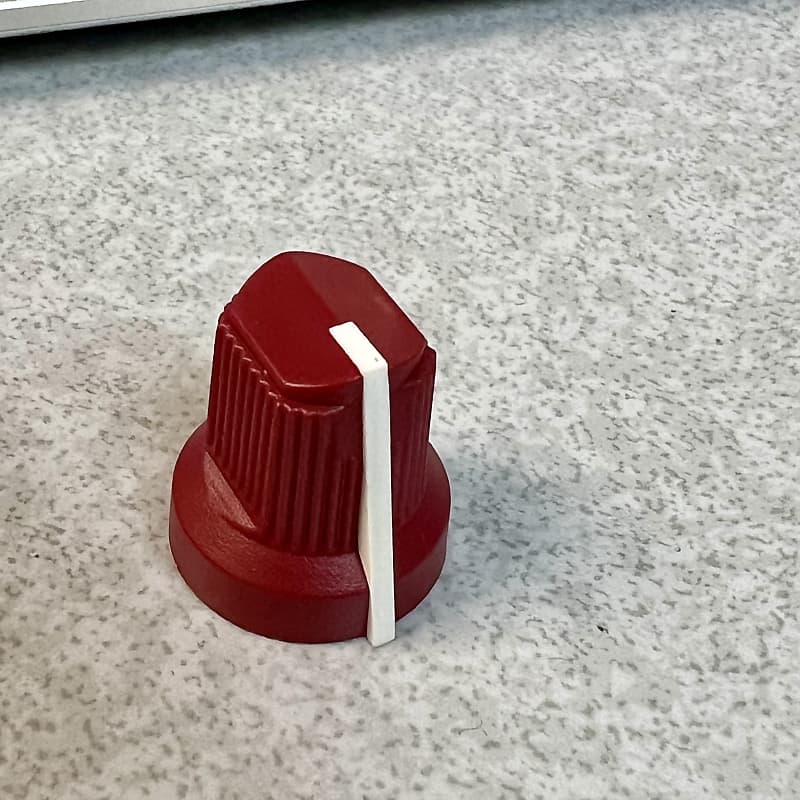 Fender Red Pointer Knobs, Sold individually | Reverb