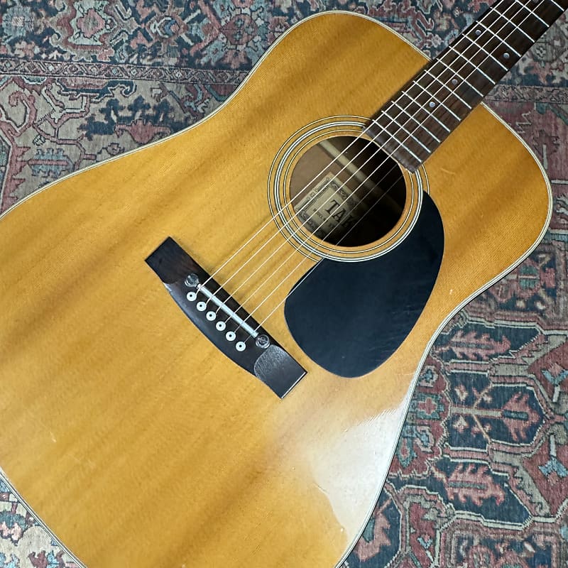 1974 Taka X-Braced W700 MIJ Martin Style Dreadnaught | Reverb