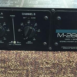 Peavey M-2600 Mark V Series Stereo Power Amplifier | Reverb