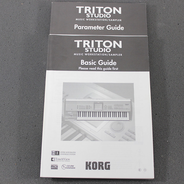 Korg Triton Studio Manual Basic/Parameter Guide | Reverb