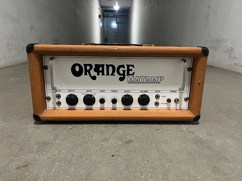 Orange Matamp - OR100 1969 - Ormat- rare (GT100, GT120, | Reverb