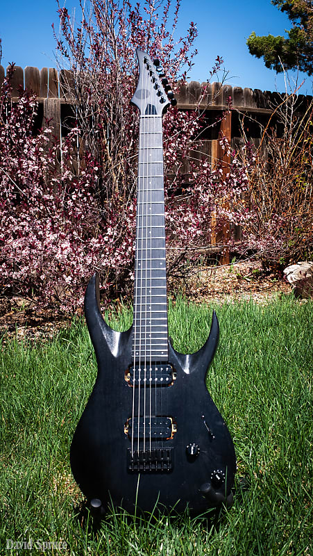 Custom Solar 7 2023 - Raw Jet Black | Reverb