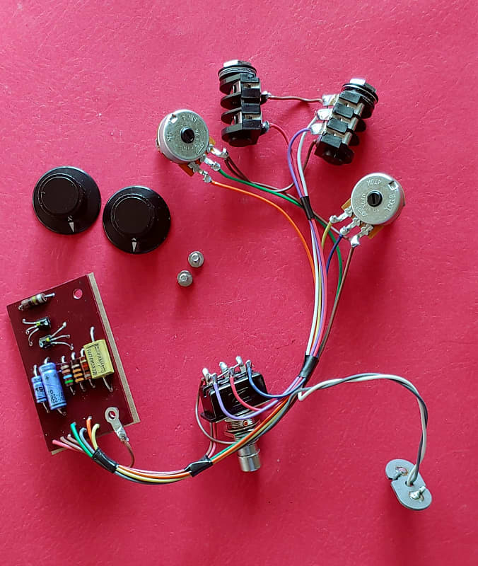 Jimmy C. Custom Fuzz BC183L Drop In Fuzz Face Circuit | Reverb