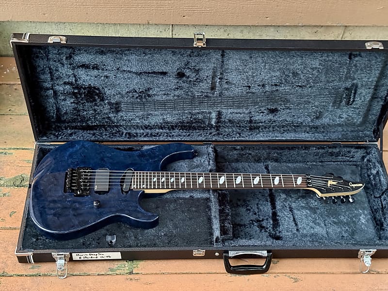 Caparison Horus Deep Sea - RARE 2006 Model!!! EMG Pickups! | Reverb