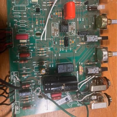 Fender Hot Rod Deluxe circuit boards with fresh recap and | Reverb