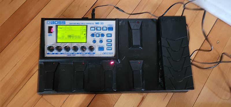 Boss me 33 Multi effects | Reverb