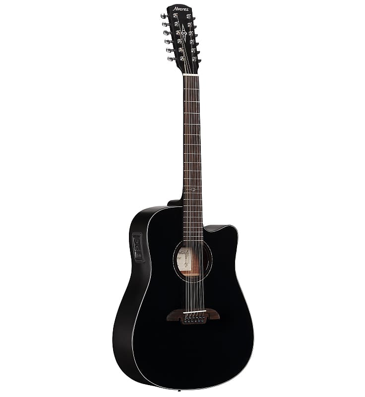 Alvarez AD60-12CEBK Electric Acoustic 12 String | Reverb Australia