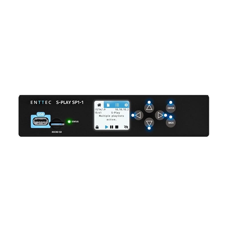 ENTTEC S-PLAY 70092 Plug-and-Play Smart DMX Player Interface | Reverb