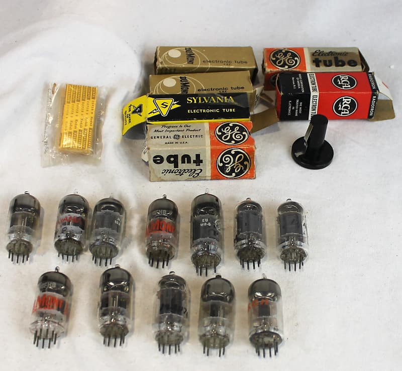 Lot of Vintage Amplifier Tubes - DuMont, Sylvania, Electronic | Reverb