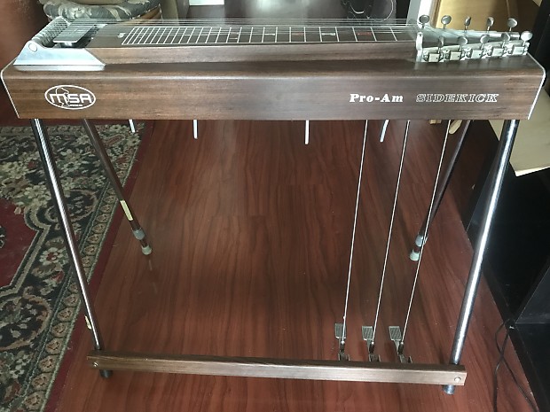 MSA Pro-Am Sidekick Pedal Steel Guitar 10 String | Reverb Australia
