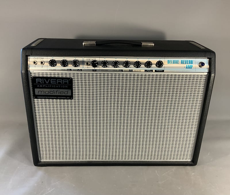 Fender 68’ Deluxe Reverb Paul Rivera Mod Stage 2 | Reverb