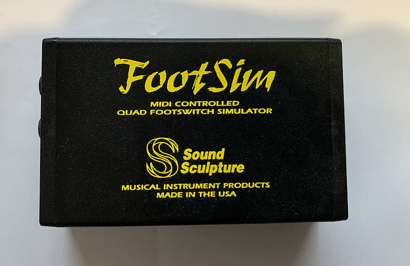 Sound Sculpture Foot Sim 2020 MIDI Switch Black | Reverb