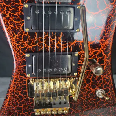 JACKSON Kelly PS6T CUSTOM 1996 COPPER/BLACK CRACKLE | Reverb