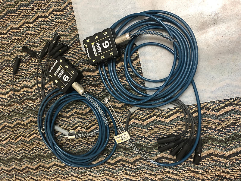 Whirlwind Mini 6 XLR Elite Stage Snake - 25' | Reverb