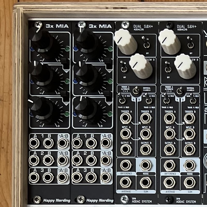 Happy Nerding 3x MIA Eurorack Attenuator Mixer Polarizer | Reverb