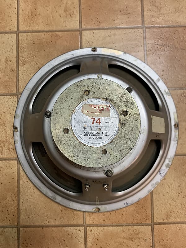 Celestion P74 1951 - Silver | Reverb