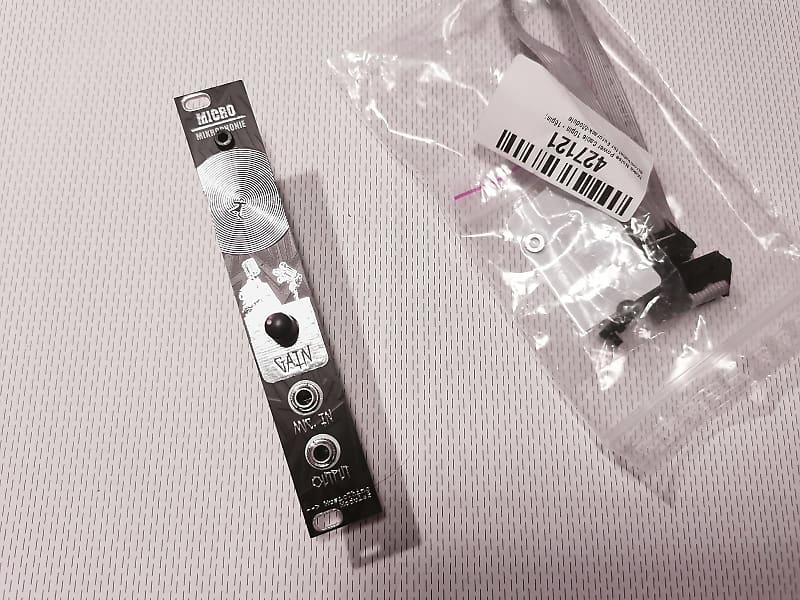 Mikrophonie - Music Thing Modular| Microphone | 4HP Eurorack | Reverb