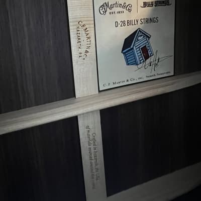 Martin D-28 Billy Strings 2025 - Natural | Reverb