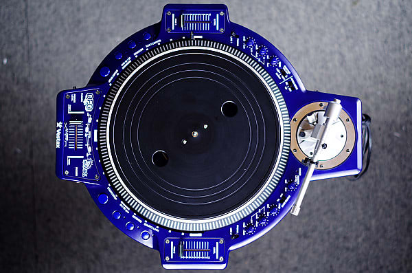 Vestax QFO Custom Navy & Thru Out | Reverb