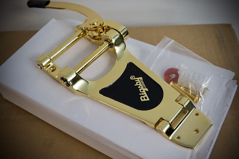 Gold Guitar Tailpiece Bigsby Licensed Tremelo B7 | Reverb
