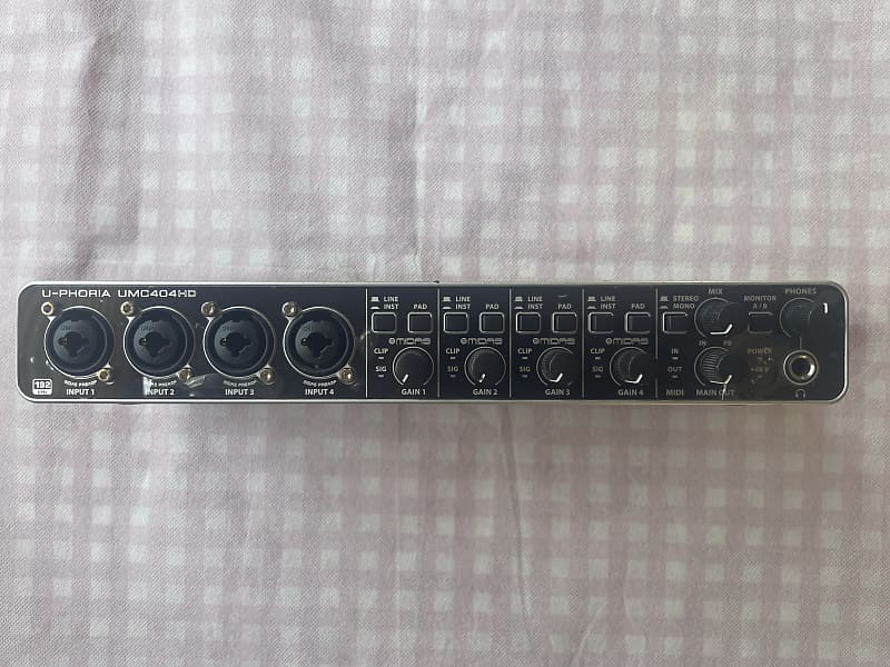 Behringer U-PHORIA UMC404HD 4x4 USB Audio Interface 2018 - | Reverb
