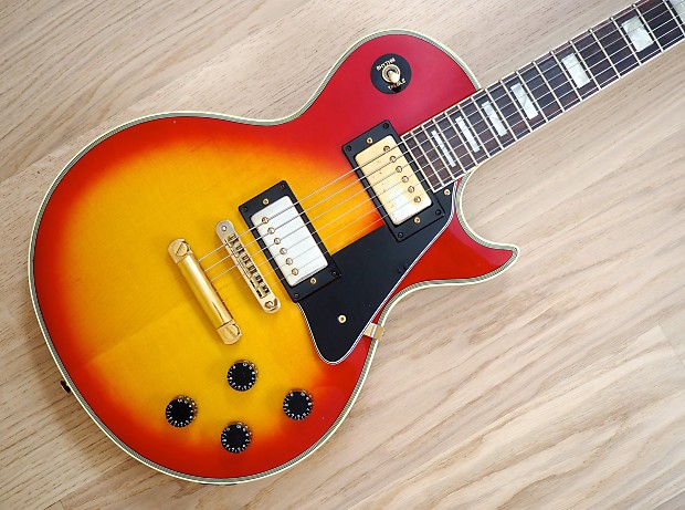 1980s Matao Vintage Electric Guitar Lawsuit Era Custom Cherry | Reverb