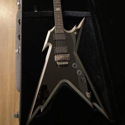 Dean Razorback 255 Black & Silver | Reverb