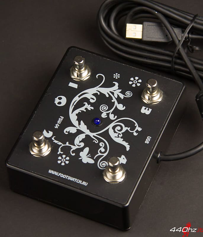 Footswitch.ru FSW-04.01 4-channel USB footswitch | Reverb