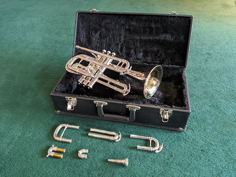 Buescher Cornet 1912 w/ Hardcase & Additional Slides | Reverb