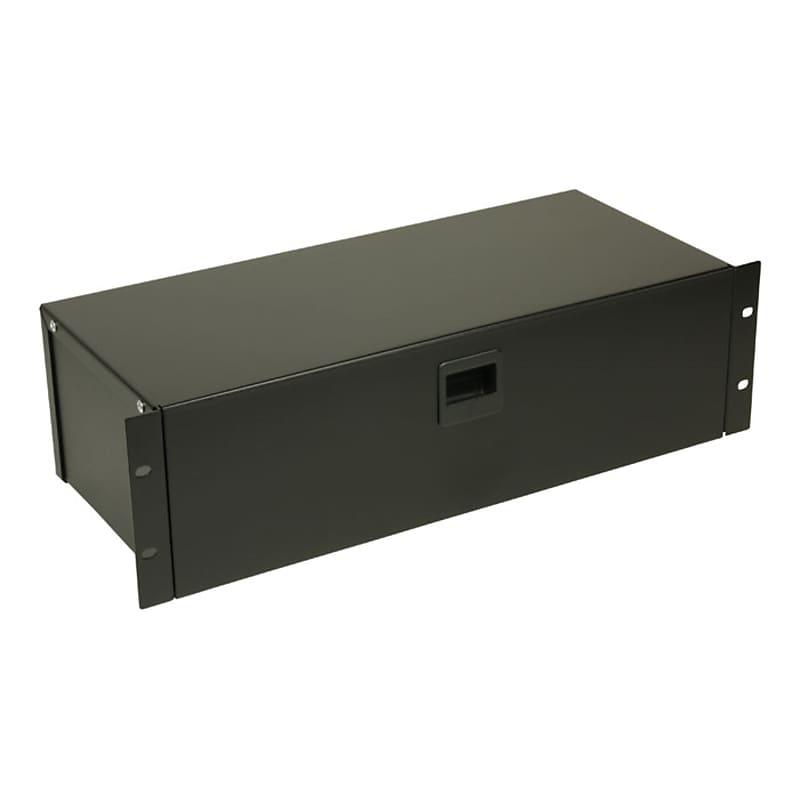 Adam Hall 19" Rackbox 3HE with spring lock - Rack Drawer | Reverb