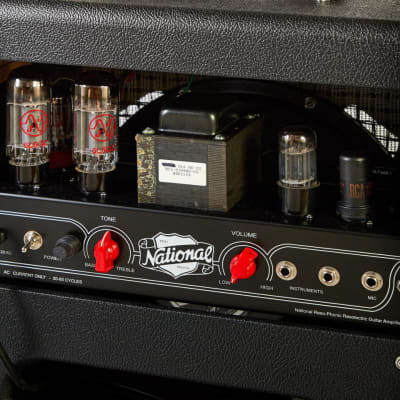 National No. 1500 Amplifier Black | Reverb