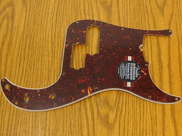 American Standard Fender P Bass Tortoise Shell PICKGUARD | Reverb UK