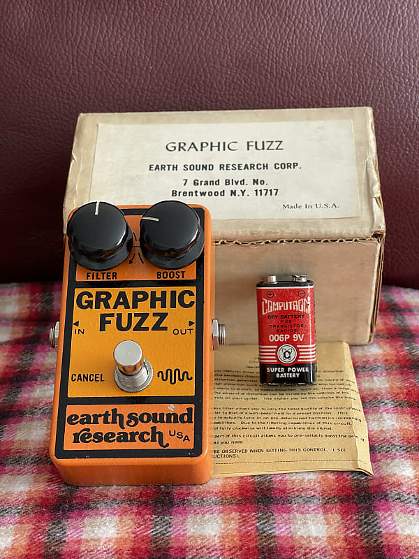 Earth Sound Research USA - Graphic Fuzz (1976) | Reverb