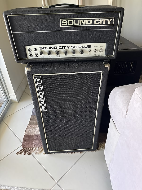 Sound City 50 Plus 1973 - Blk | Reverb