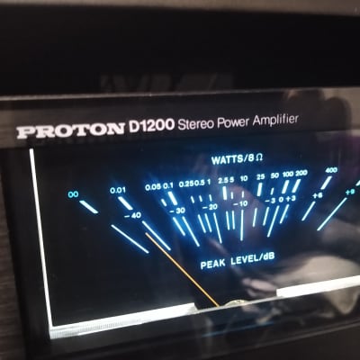 Proton D1200 Amplifier. Rare Stereo. Dynamic Power On Demand. | Reverb