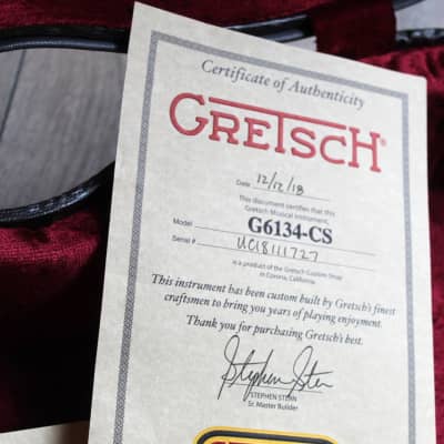 GRETSCH "Stephen Stern Custom Shop G6134-GCS15 15th | Reverb