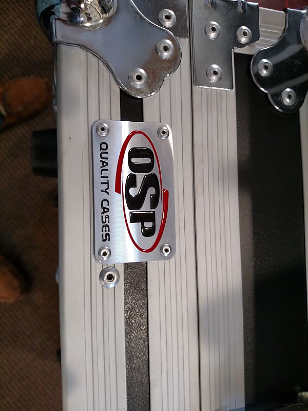 OSP Osp Pedal Board w/ Power Brick + OSP Road Case Black | Reverb