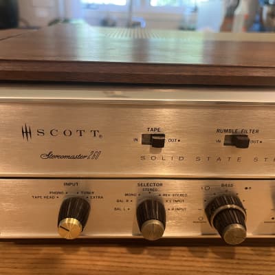 Scott Stereomaster 260 1967 - Walnut/Silver | Reverb