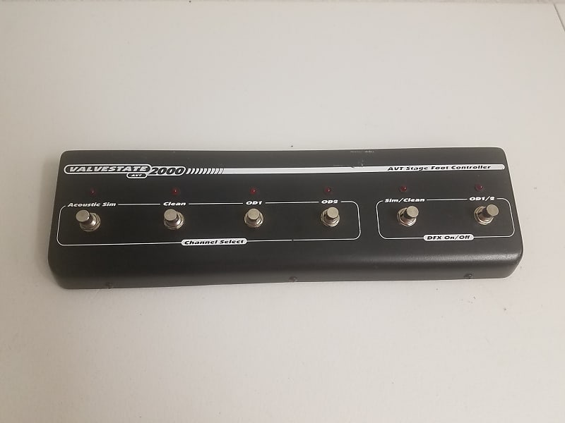 Marshall Valvestate 2000 Amp Footswitch Black Foot Pedal | Reverb