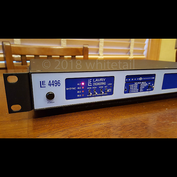 Lavry Blue 4496 ADC Digital Audio Interface M AD 824 | Reverb