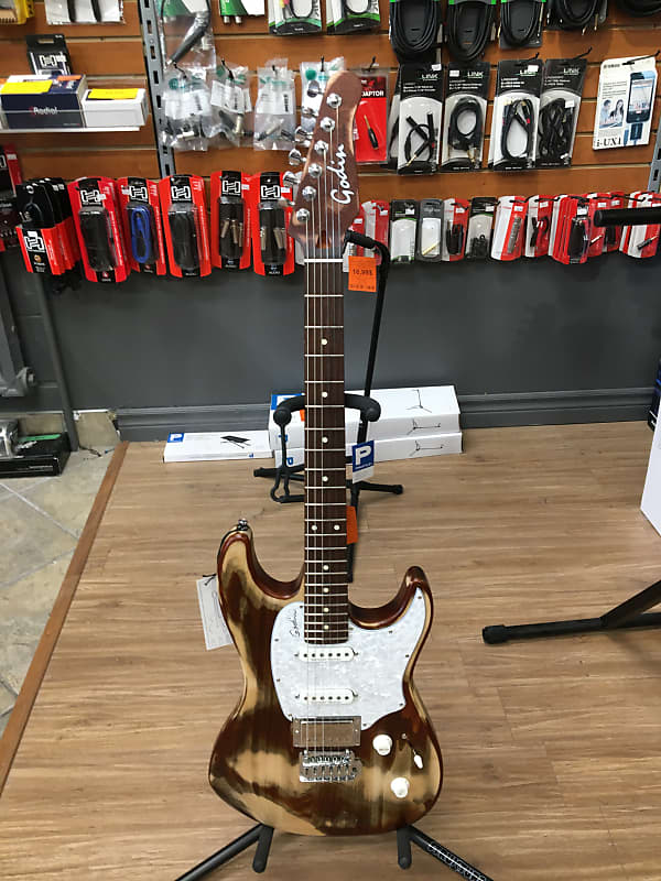 Godin Session T-Pro - Kanyon Burst Hangover | Reverb