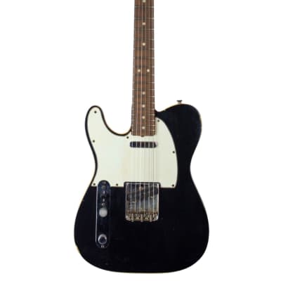 1967 Fender Left-Handed Telecaster Custom Black #197701 | Reverb