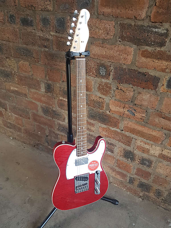 Squier affinity telecaster FMT 2024 - crimson red transparent | Reverb