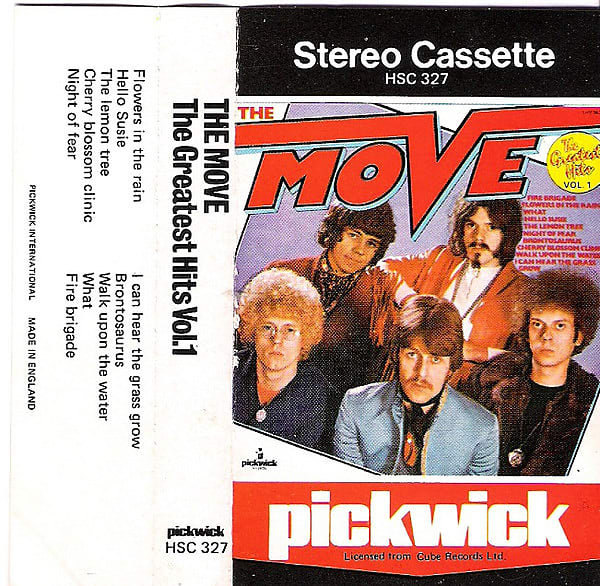 The Move Greatest Hits #1 1970s Cassette - elo jeff lynne roy | Reverb