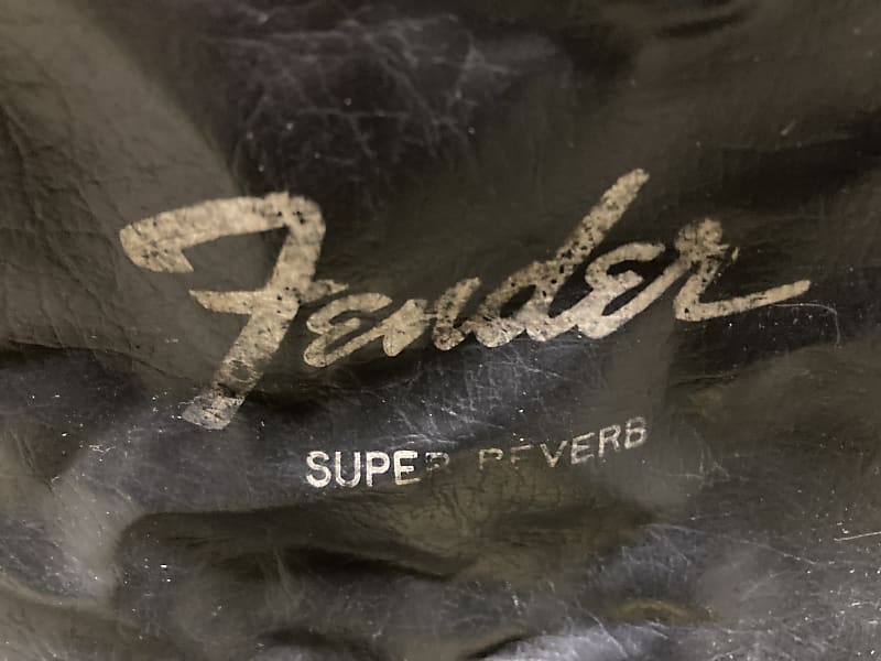 Fender Victoria Luggage 60's Fender Super Reverb Cover | Reverb